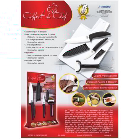 Venteo - Le coffret du chef - KitchenPro - Set de 6 pièces