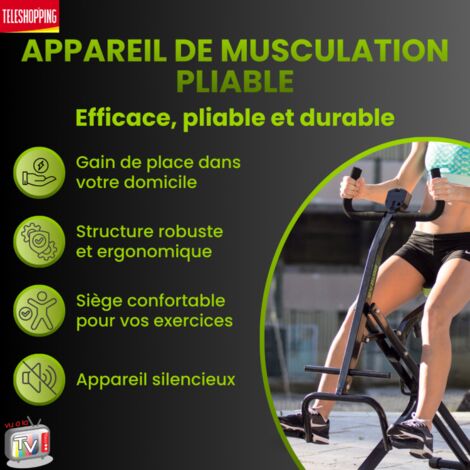 Appareil de fitness GymForm AB Booster Plus - VENTEO - Compteur ...