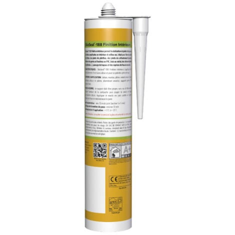 Mastic SIKA Sikaseal-188 Finition intérieure - Blanc - 300ml