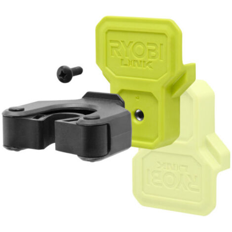 Pack RYOBI Système LINK 2 rails muraux - Pince réversible - Étagère ...
