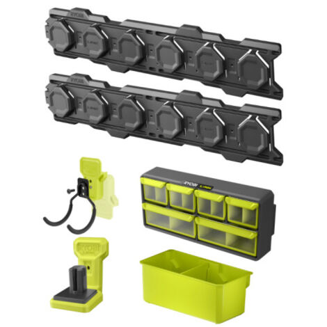 Pack RYOBI Système LINK 2 rails muraux - Support d'outil ...
