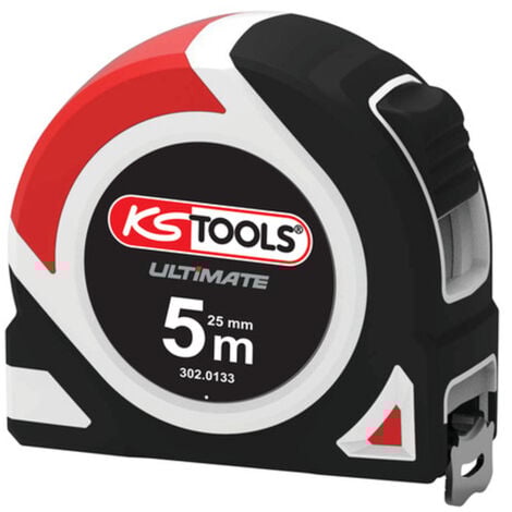 Mètre ruban bi-matière KS TOOLS - 5m x 25mm - 302.0133