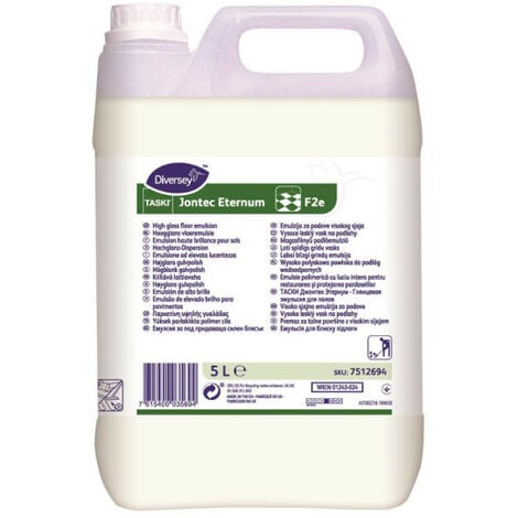 Emulsion sols haute brillance DIVERSEY Taski Jontec Eternum F2E - 5L