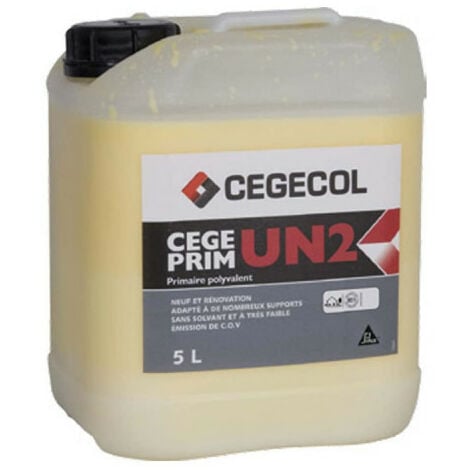 Primaire universel avant ragréage CEGECOL Cegeprim UN2 - Jaune - 5L - 648979