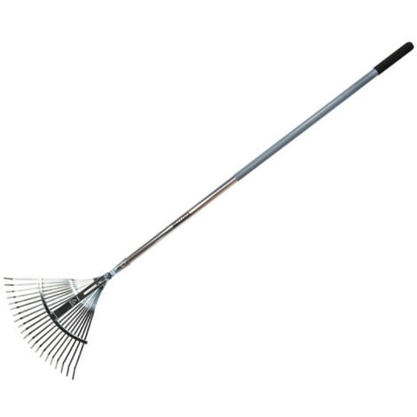 Balai à gazon extensible à fils plats BELLOTA - Manche en aluminium - 3042CMA