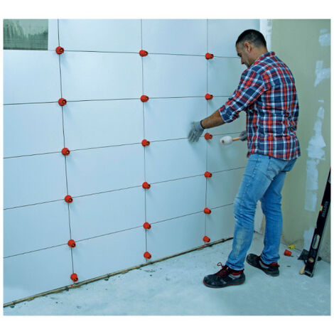 Kit de nivellement pour carrelage BELLOTA - Système Push&Level 2mm ...