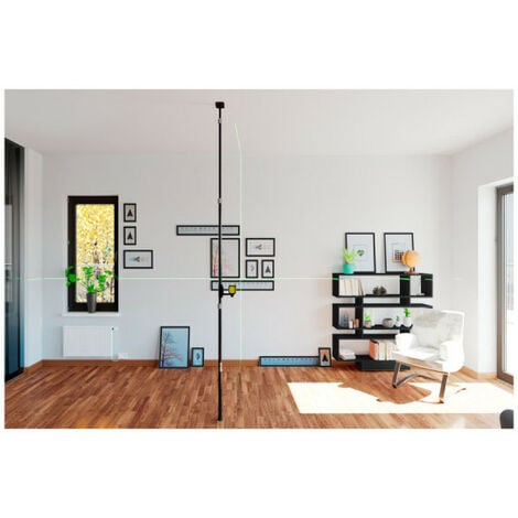 Pack RYOBI - Laser croix verte - RBCLLG2 - 15m de portée - Canne ...