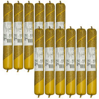 Lot de 12 mastics élastiques SIKA - Sikaflex Tank N - Recharge 600ml