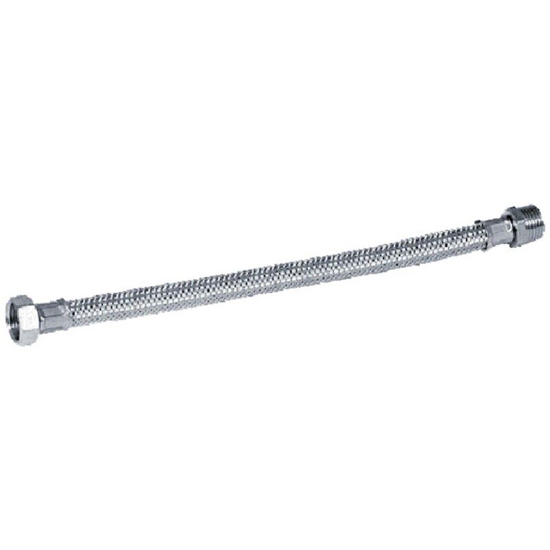 10PZ FLESSIBILE IN ACCIAIO INOX cm 30 F 1/2 x 1/2 F