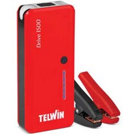 AVVIATORE/POWER BANK DRIVE 1500 12V CON 2 PORTE USB E 2 LUCI