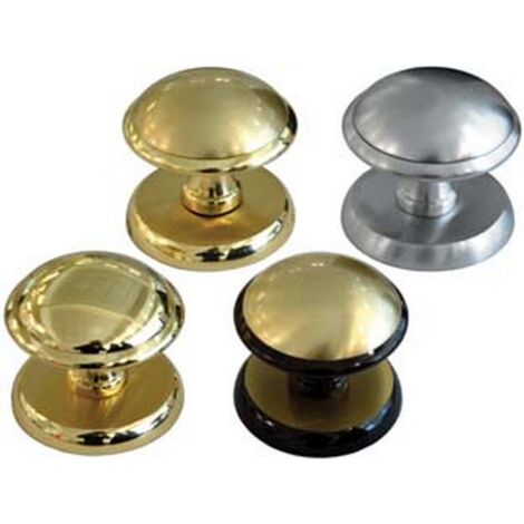 1PZ POMOLO GIADA PER PORTONE - ø mm.70, ottone lucido