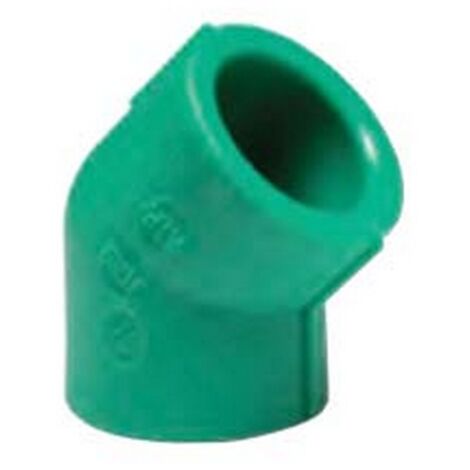 10PZ CURVA 45° IN PPR PN25 - ø mm.25x25