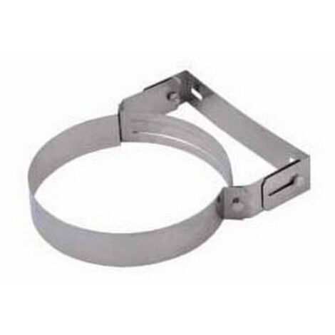 1PZ FASCETTA MURALE INOX Ï cm.15