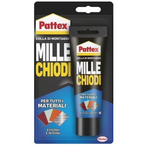 1PZ COLLA PATTEX MILLE CHIODI RESISTENTE ACQUA gr. 100