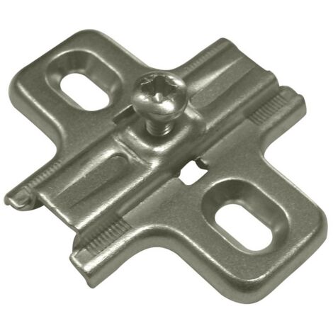 12PZ BASETTA STAMPATA PER CERNIERE