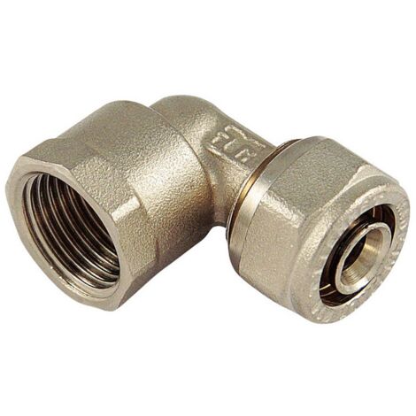 RACCORDO PER TUBO MULTISTRATO curvo femmina mis. 16x1/2