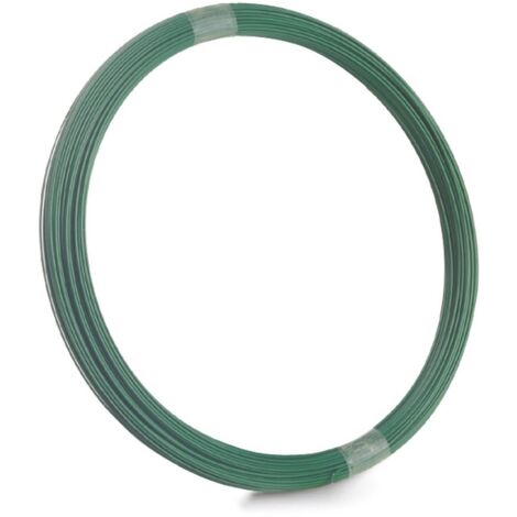1PZ FILO DI FERRO COTTO ZINCATO E PLASTIFICATO Ï filo mm.1,40 mt.20