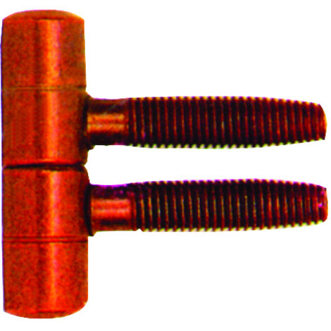 150PZ CERNIERA ANUBA In Acciaio Ottonato Ï mm. 14