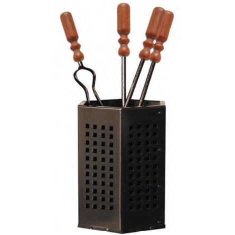 2PZ SET CAMINO BOX ACCIAIO