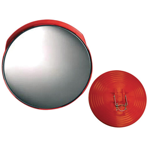SPECCHIO STRADALI PARABOLICI CON VISIERA DIAMETRO 80CM