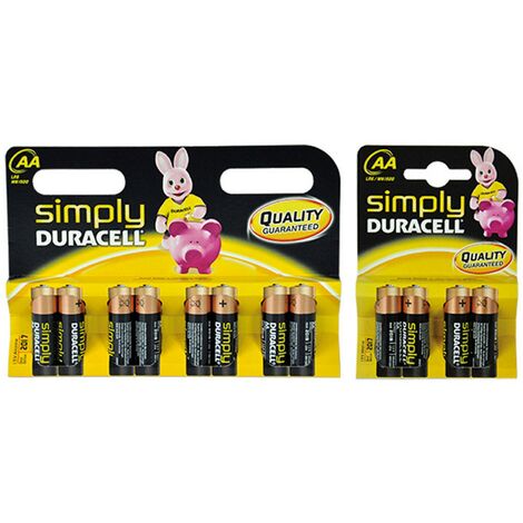 12BLISTER PILA STILO 'MN 1500' Pz 8 - 1,5 V - AA SIMPLY