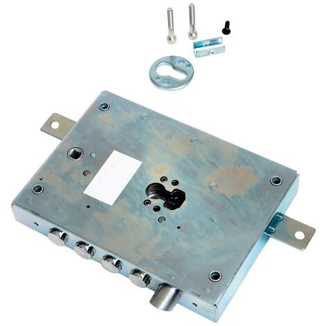 SERRATURA TRIPLICE DA APPLICARE ART. 42 ART.42 - SX E 60 MM 142 X 206 ...