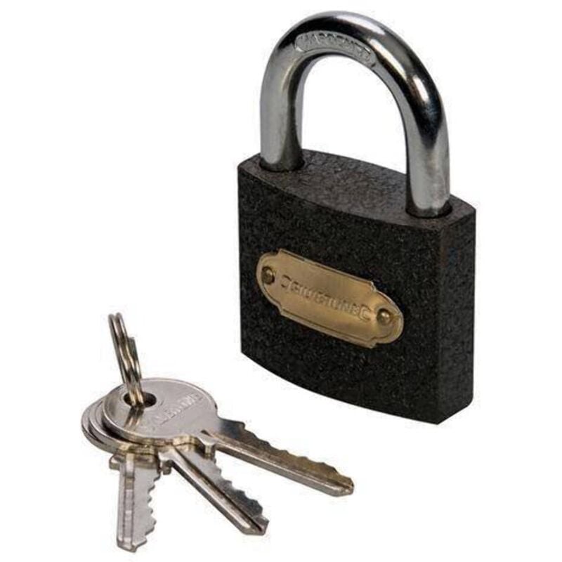Silverline (MSS03I) Iron Padlock 40mm