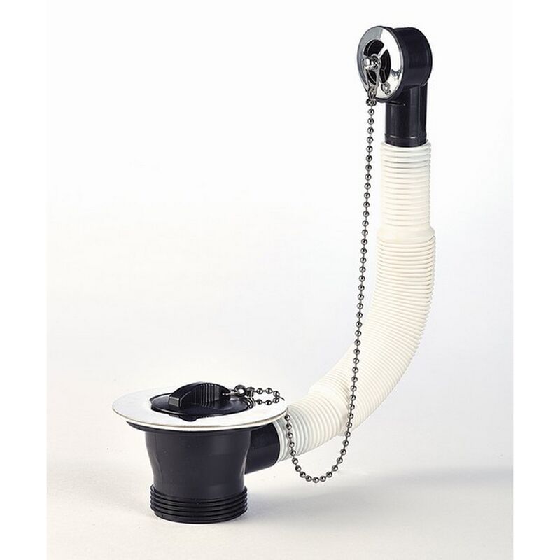 Make PRO101 Stainless Steel Bath Waste & Overflow 1 1/4 Make PRO101 Stainless Steel Bath Waste & Overflow 1 1/4