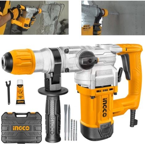 Martello demolitore 1050 W Sds Plus valigetta inclusa Ingco RH10506