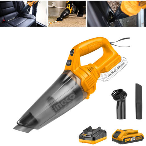 Ingco CVLI20126 Aspirapolvere aspirabriciole con batteria 20 V