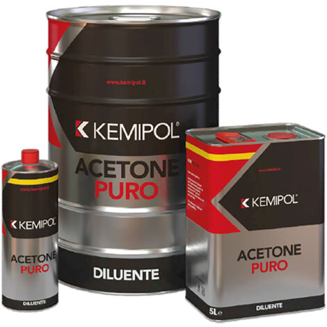 Kemipol Acetone Puro Solvente Sgrassante Attrezzi Vernici Lacche Resine ...
