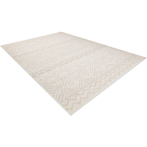 Tapis de chambre cosy crème pour descente de lit chic JERSEY ...