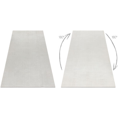 Tapis BALANCE 9086 crème - Géométrique, structurel, glamour beige 80x150 cm