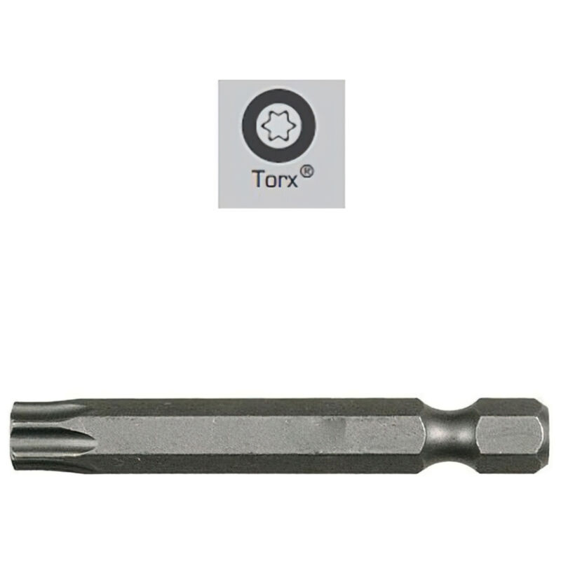 Tournevis Torx T30 Long (2 Pièces) Acier Chrome Vanadium S2