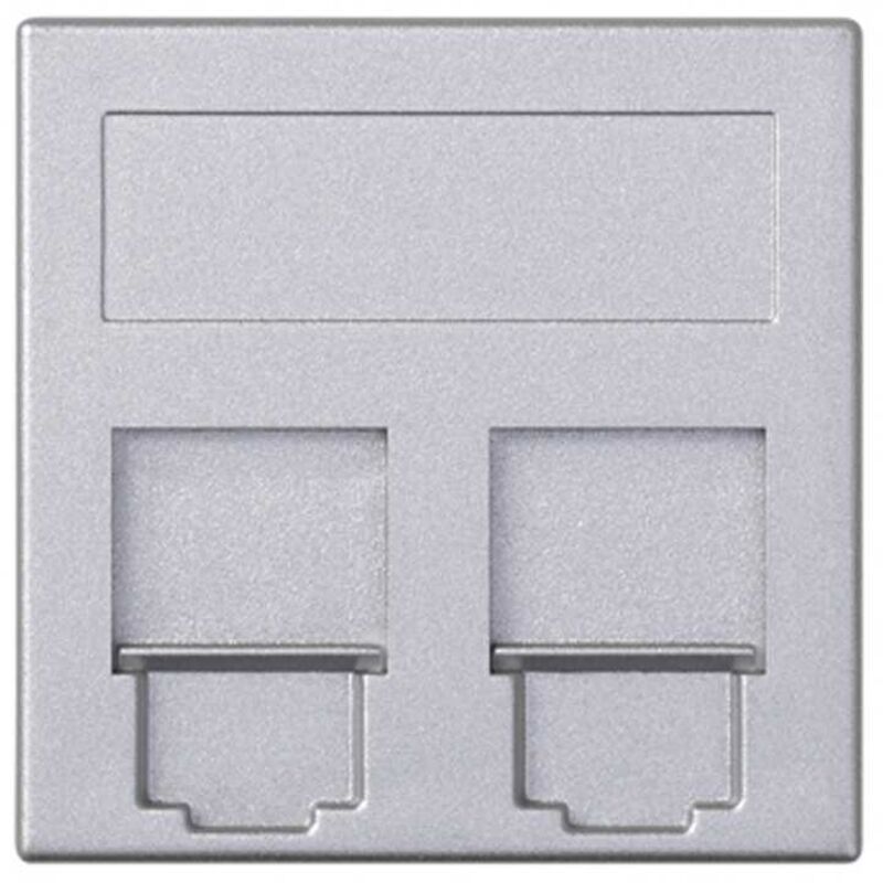 Plaque voix et données plate cg 2c amp / br / sy / kr / be aluminium ...