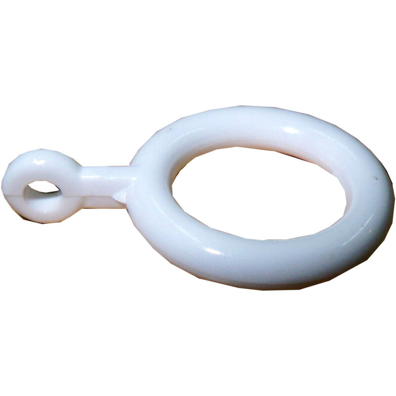 Anneau de crochet pour rideau 12 mm blanc 1202503