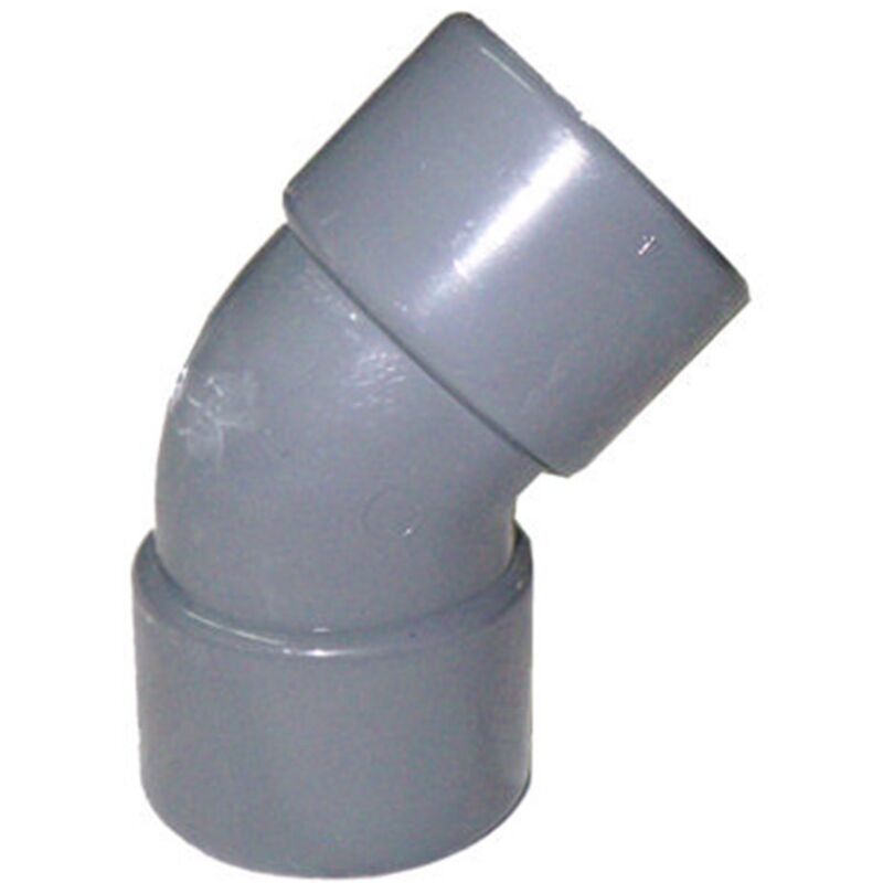COUDES PVC HH 45° DE 50 MM - 200002