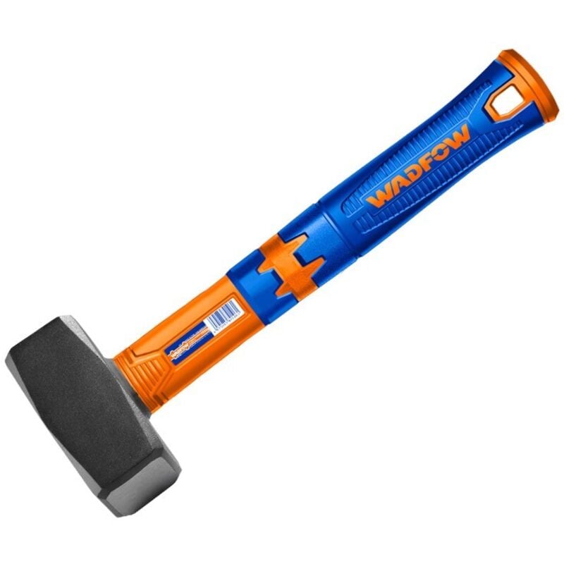 Maillet de maçon WADFOW - 2 kg, acier au carbone, manche en fibre de ...