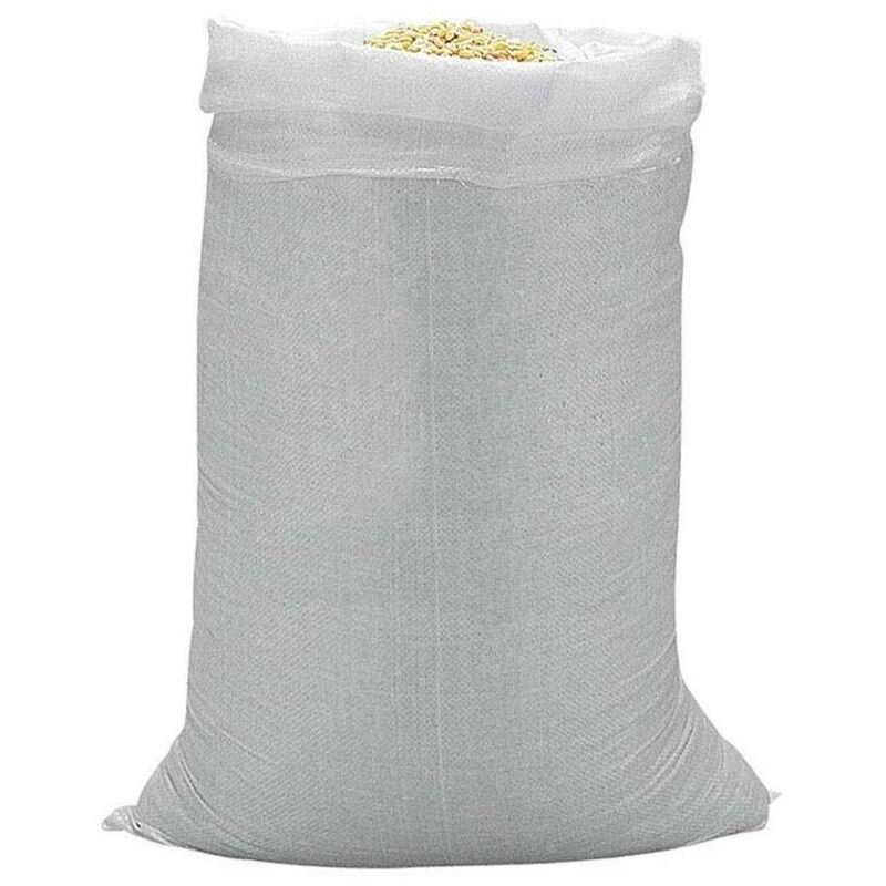 Sac à débris en raphia, 60 x 100 cm, blanc, très résistant, idéal pour ...