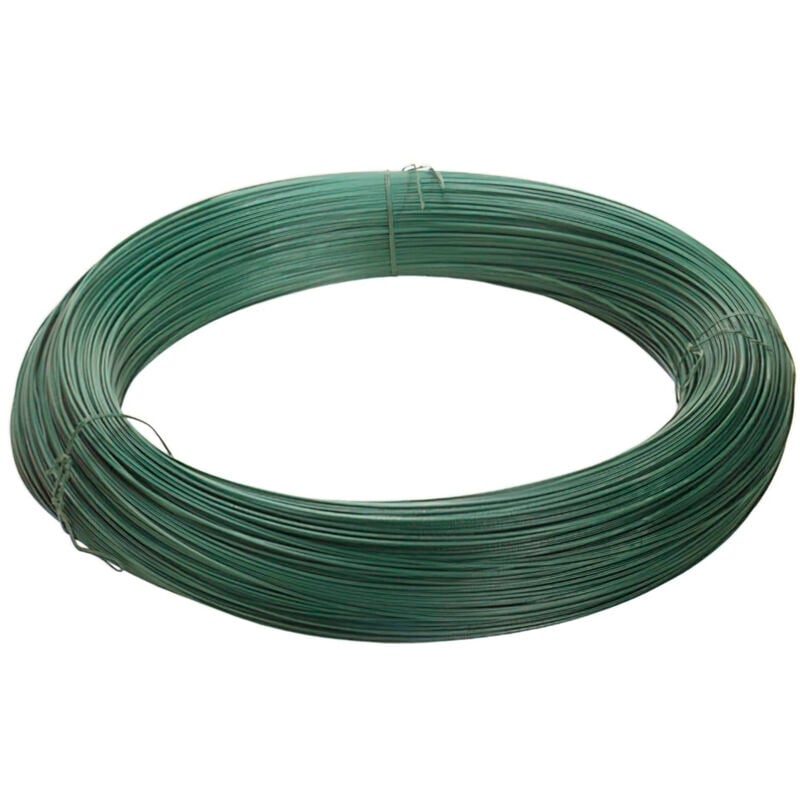 Fil plastifié vert Rouleau 25 Kg./Nº17