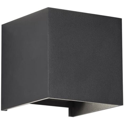 Applique SMART IP54 Ouverte LED 2x5W Anthracite