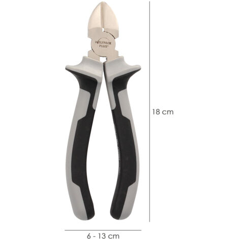 Pince coupante diagonale 175 mm. Acier au chrome-vanadium DIN-ISO 5749