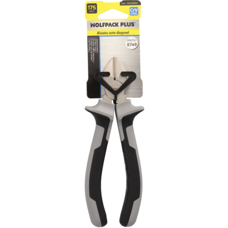 Pince coupante diagonale 175 mm. Acier au chrome-vanadium DIN-ISO 5749