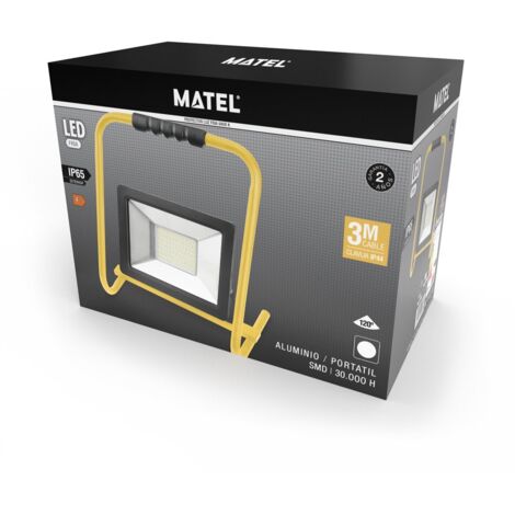 Projecteur LED avec support matel ip65 70w froid