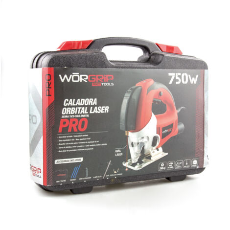 Scie sauteuse orbitale laser Wōrgrip pro 750w