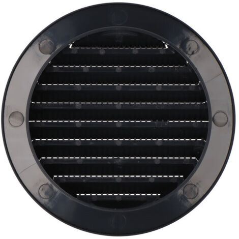 EDM – Grille aération VMC ronde encastrable avec moustiquaire – ABS ...