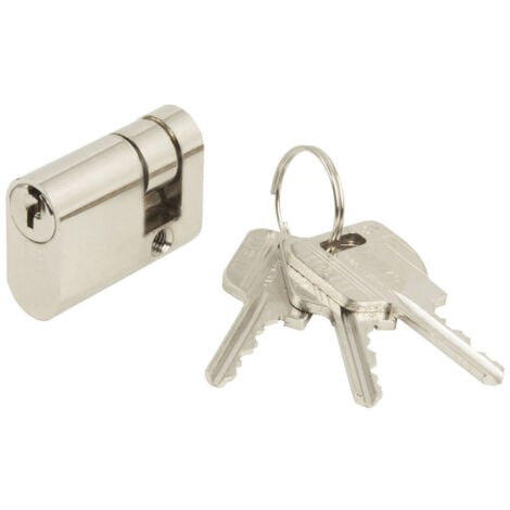Demi-cylindre MCM ovale serreta OVN-11-26 nickel brillant