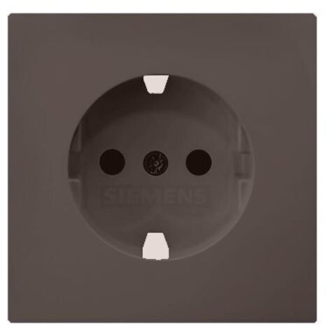 Plug plug schuko chocolat Siemens Delta Style 5UH12724CH