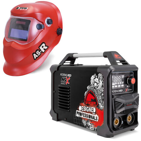 Kit « Potenza 200 MAX Digital GE » de l'équipe STAYER + masque AS-R