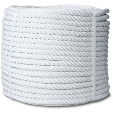 Rouleau de 200 m de corde en nylon 6 mm 072023